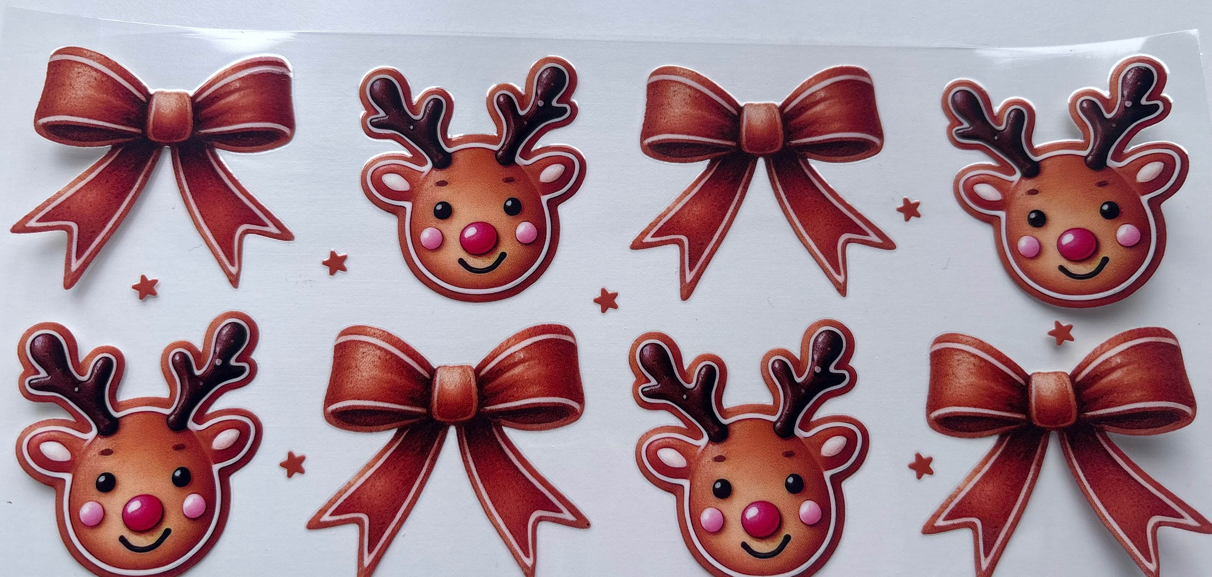 Brown reindeer – Pretty Drippy by Mary